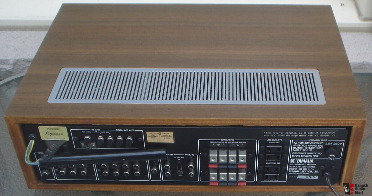 Yamaha CR-800 AM/ FM Stereo Receiver + Owner's and Service Manuals ...