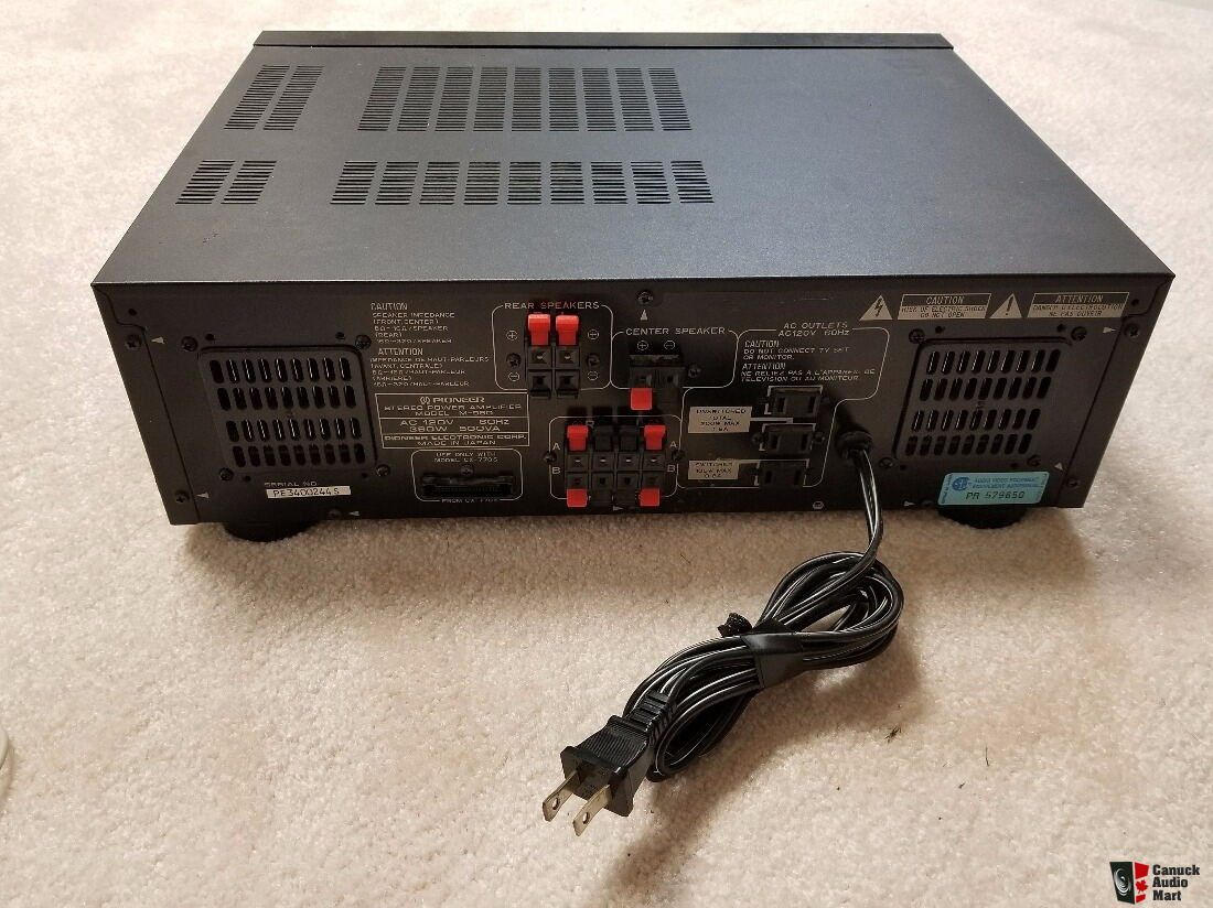 Pioneer Stereo Power Amplifier M-980 Photo #1580606 - US Audio Mart