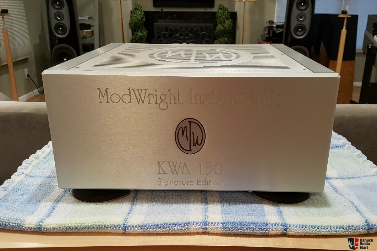 ModWright KWA-150SE (Signature Edition) stereo power amplifier - MINT ...