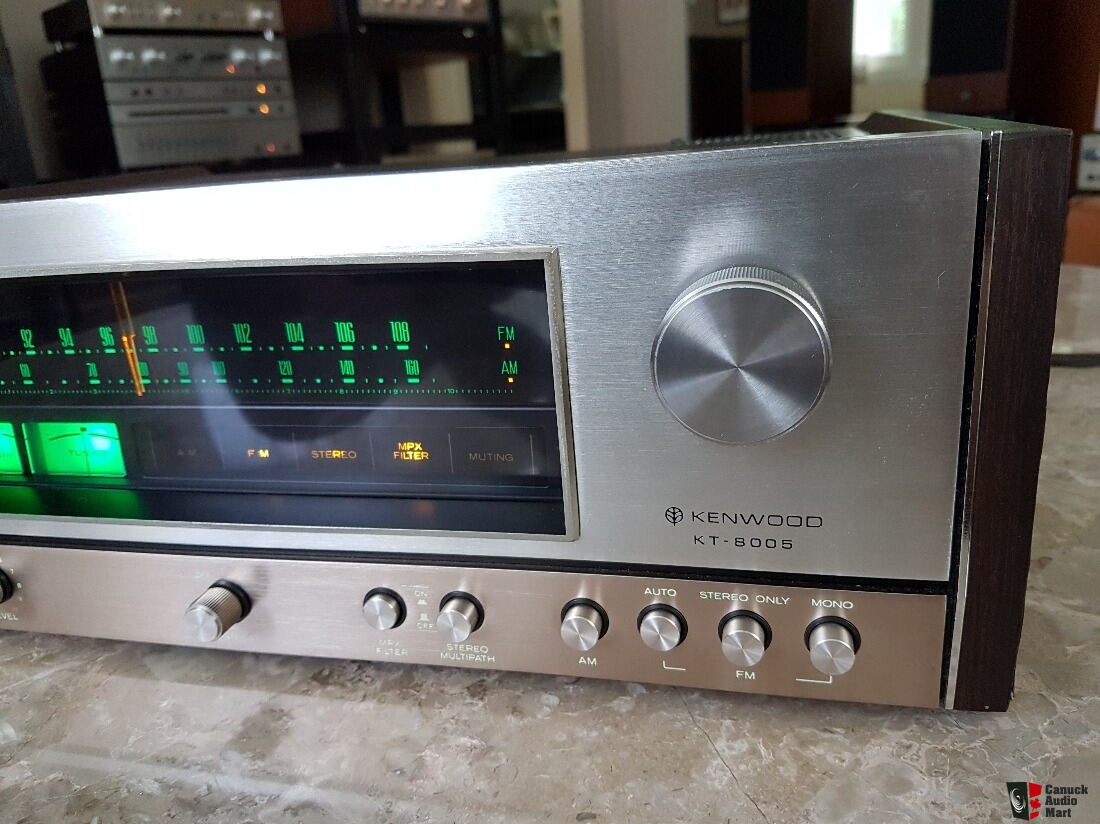 Kenwood KT-8005 AM FM Super Tuner 1973 Complete with Service Manual ...