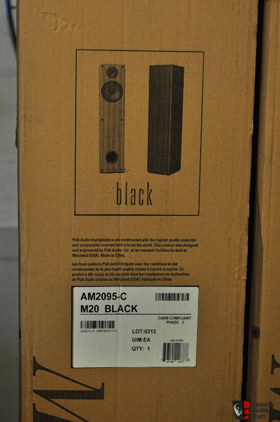 Polk Audio M20 Floorstanding Speakers Photo #1589999 - US Audio Mart