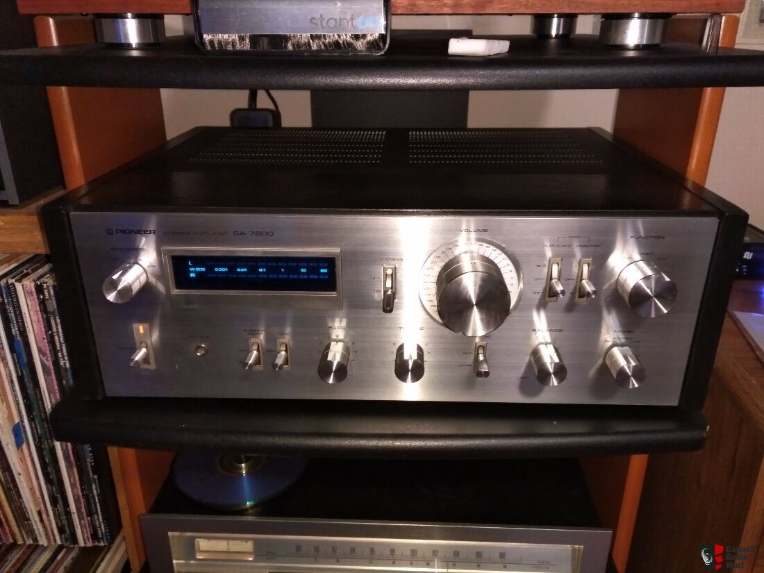 Vintage Pioneer SA-7800 Integrated Amplifier (Iconic Silver Series ...