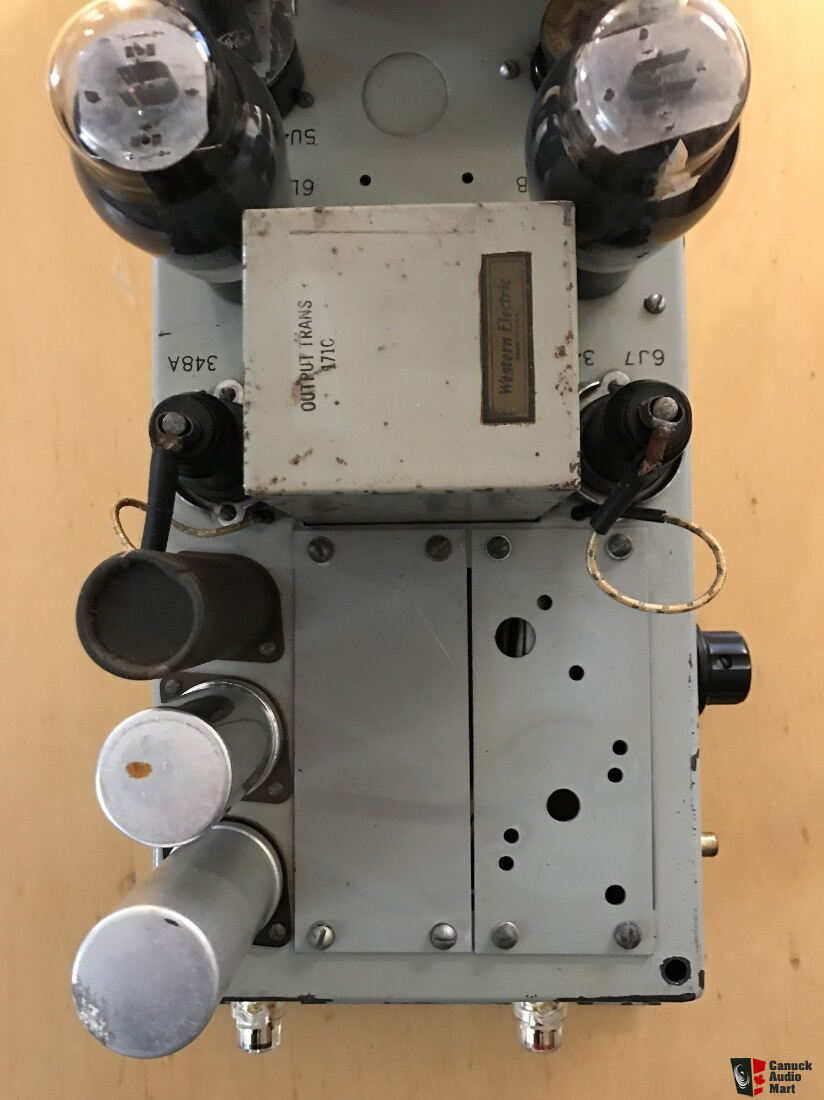 Western Electric 124B, superb vintage mono block amplifier Photo ...