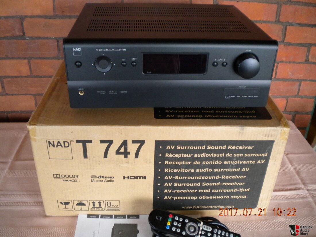 NAD T747 For Sale Canuck Audio Mart