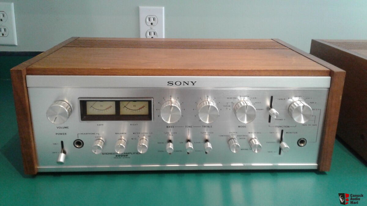 Sony 2000f pre amp 3200f power amp and 5130 tuner Photo #1599445 - US ...