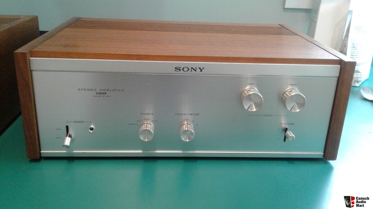 Sony 2000f pre amp 3200f power amp and 5130 tuner Photo #1599445 - US ...