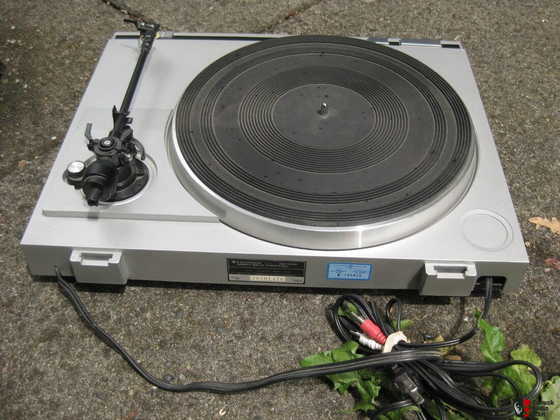 Kenwood KD-50F Quartz PLL Direct-Drive Fully-Automatic Turntable Photo ...