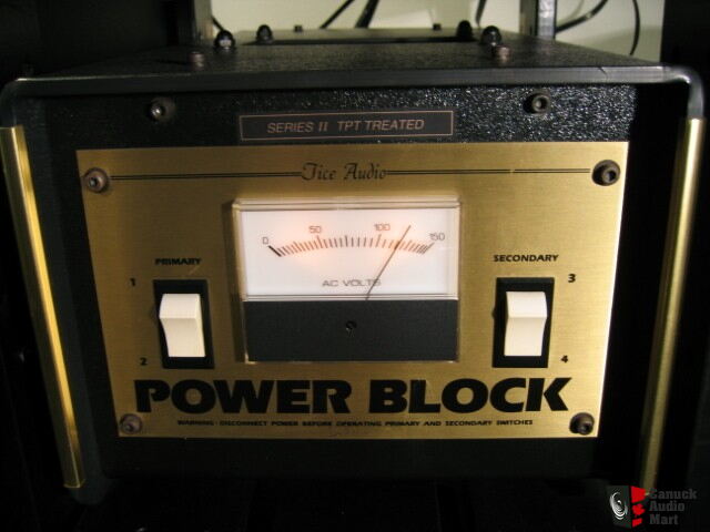 TICE Power Block Power Conditioners + TICE Titan Photo #16059 - US ...