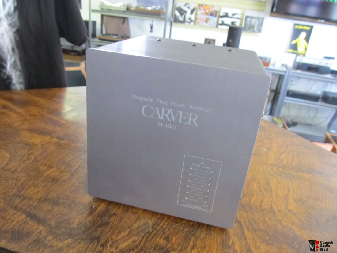 Carver 400T Dealer Ad - Canuck Audio Mart