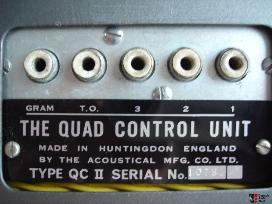Quad II control unit Photo #1611591 - Canuck Audio Mart