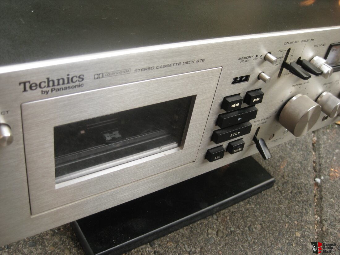 Technics 676 Classic Vintage Cassette Deck