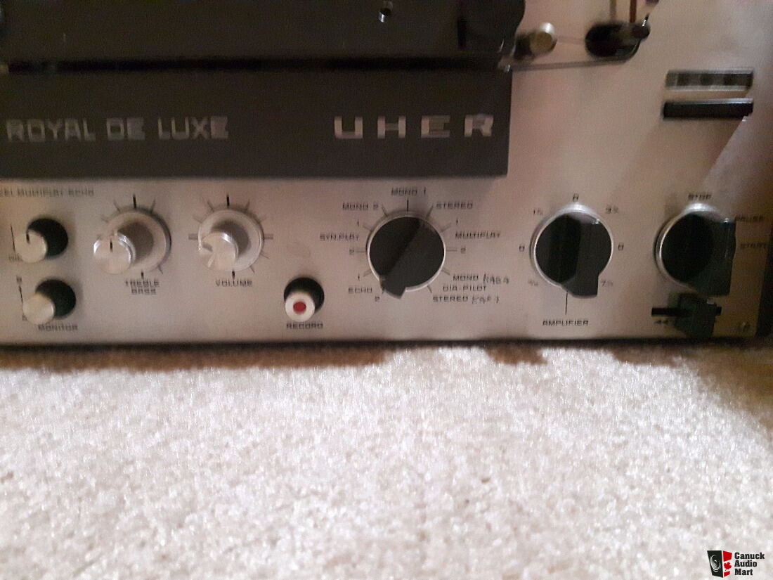 2 Uher Royal de Luxe recorders, and 2 Philips GA-209s turntables Photo ...