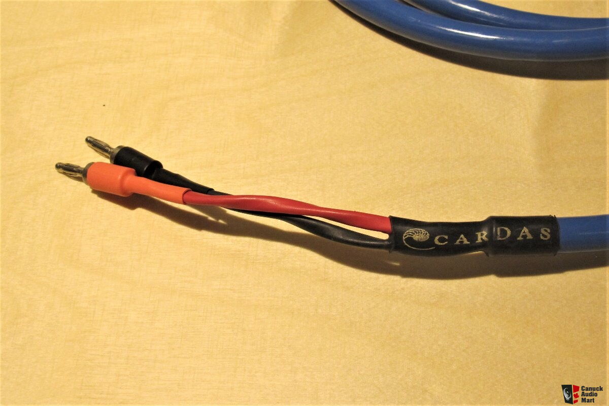 Cardas Quadlink 5-C speaker cables (8 feet) - NEAR MINT !!! Photo ...