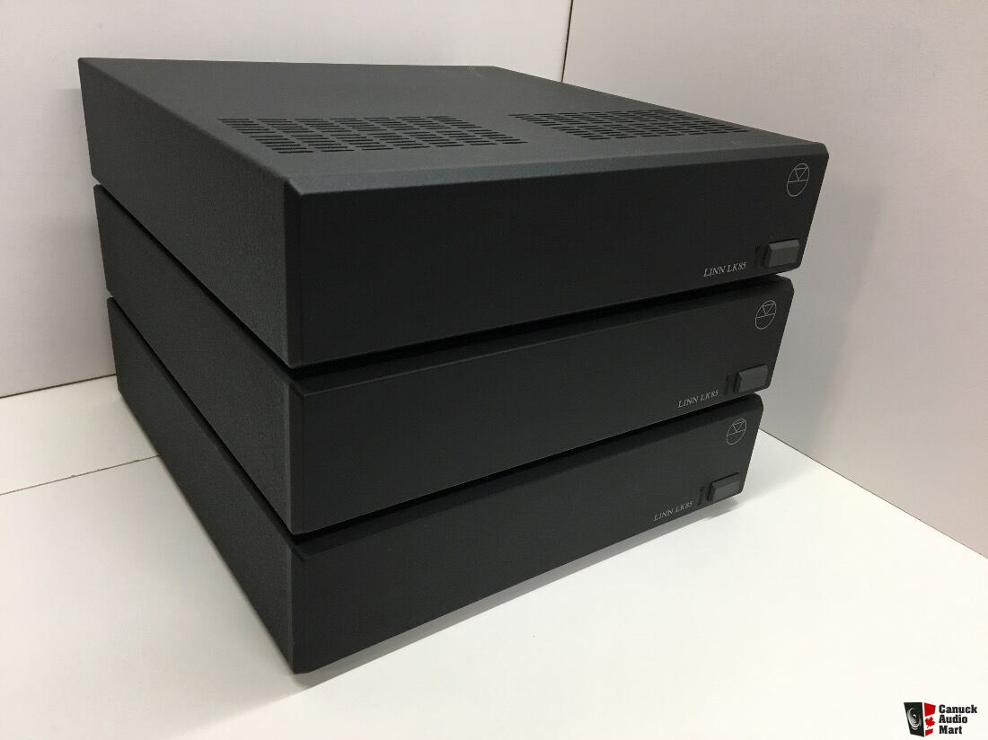 Linn LK85 Amplifiers (x3) For Sale - Canuck Audio Mart
