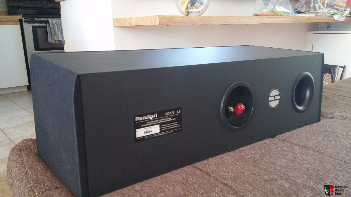 Paradigm CC-170 center speaker Photo #1619314 - Canuck Audio Mart