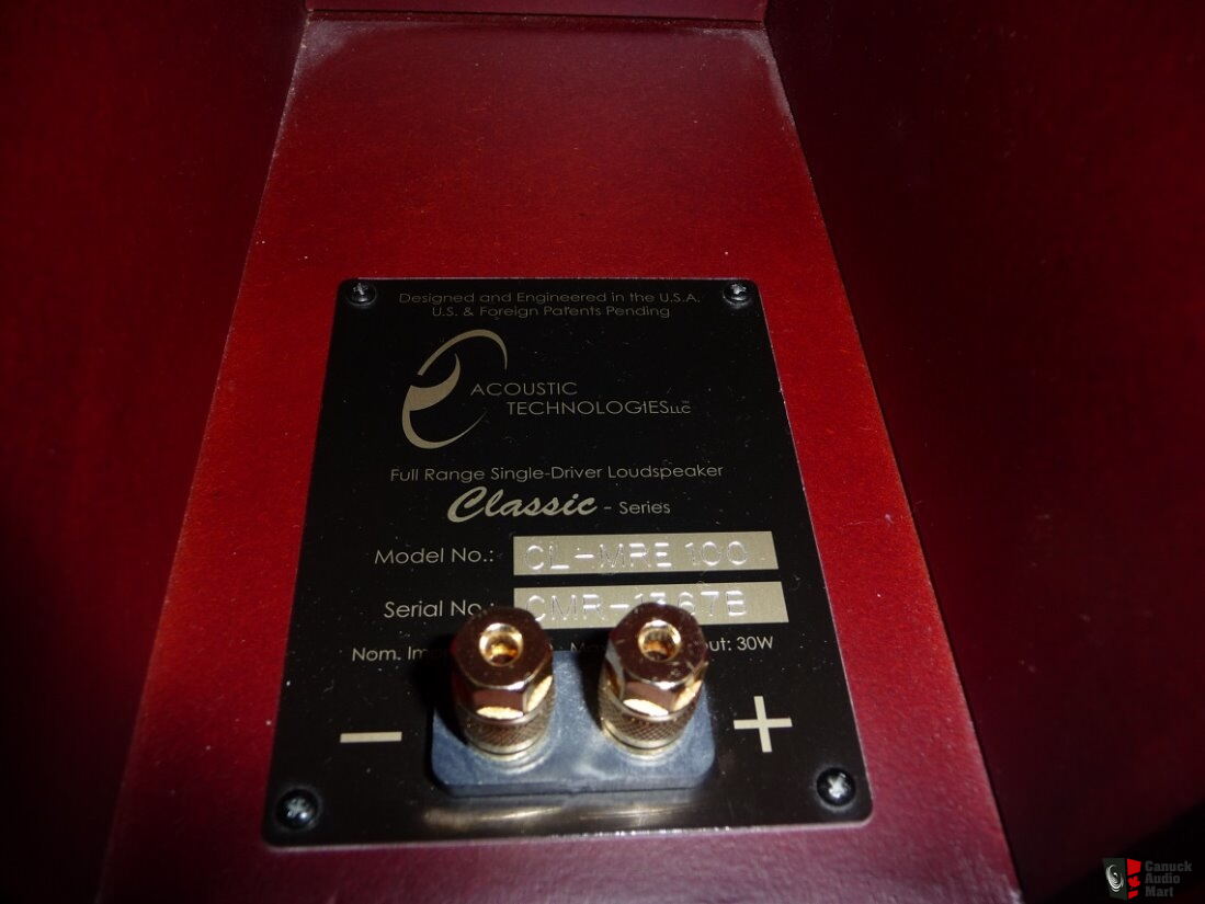 Acoustic Technologies Classic-Series Loudspeaker Photo #1619960 - UK ...