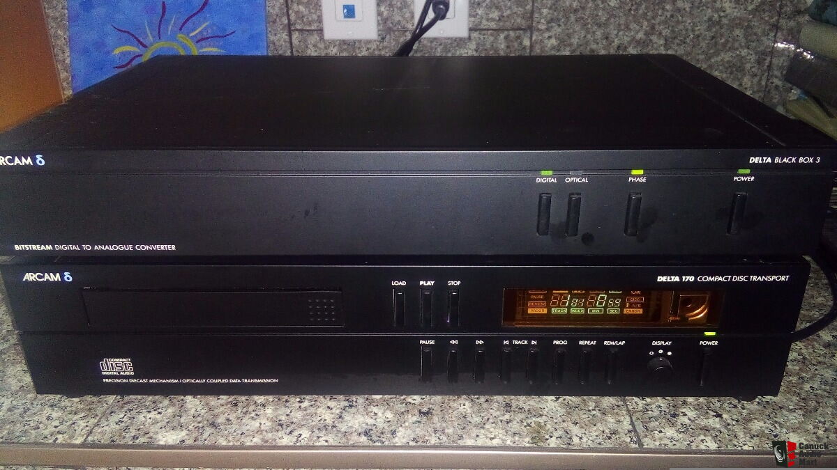 Arcam delta 170 transport & black box 3 dac Photo #1621029 - Canuck ...