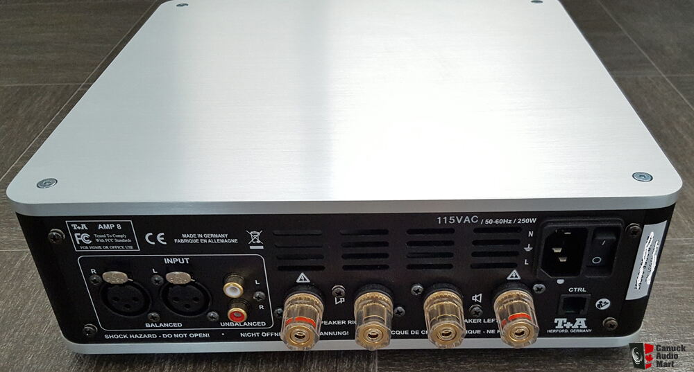 T+A Amp 8 stereo power amp - Reduced Photo #1623873 - Canuck Audio Mart