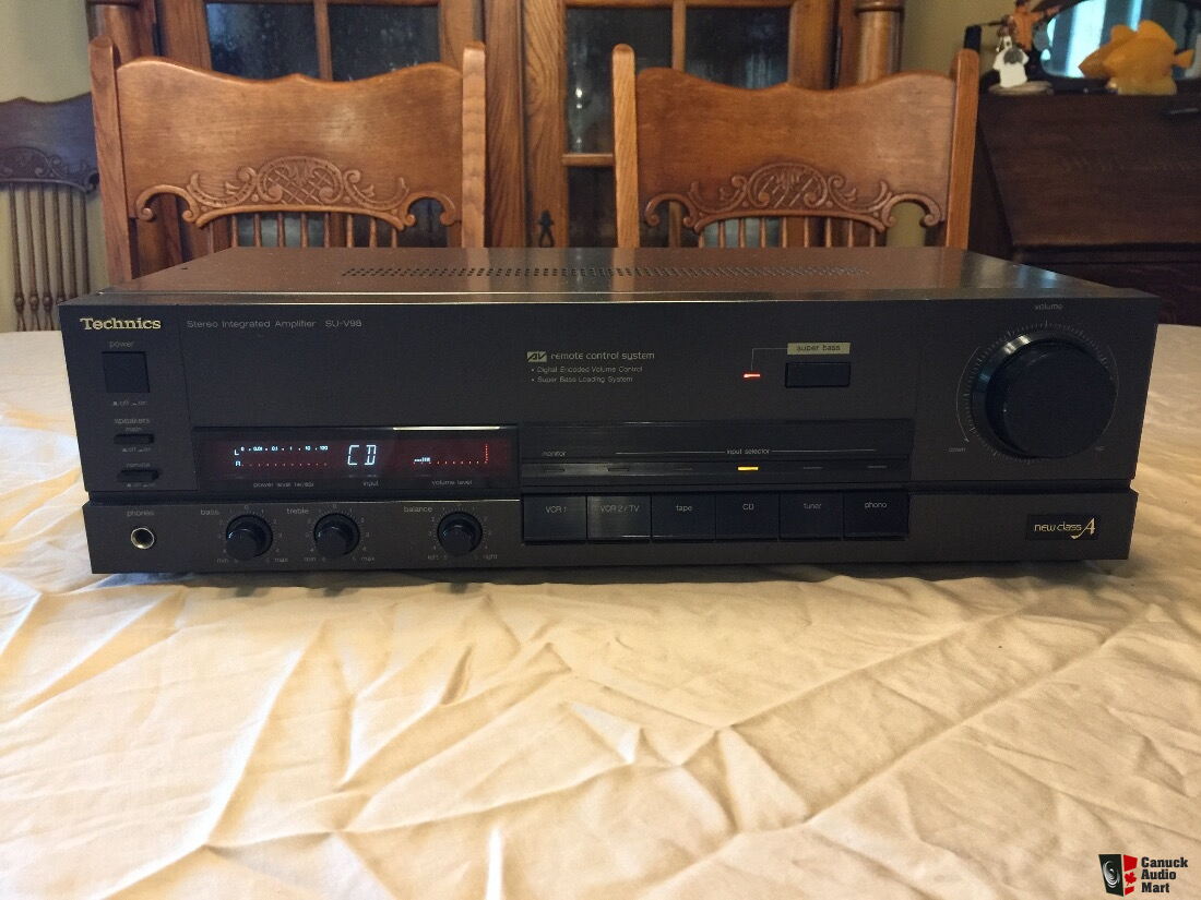 Technics: SU-V98 Integrated Amp / ST-S98A Quartz Lock Tuner - "REDUCED ...