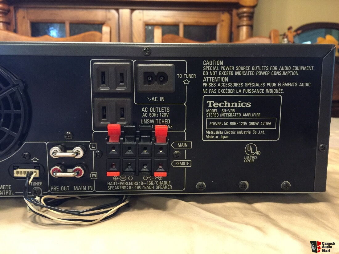 Technics: SU-V98 Integrated Amp / ST-S98A Quartz Lock Tuner - "REDUCED ...
