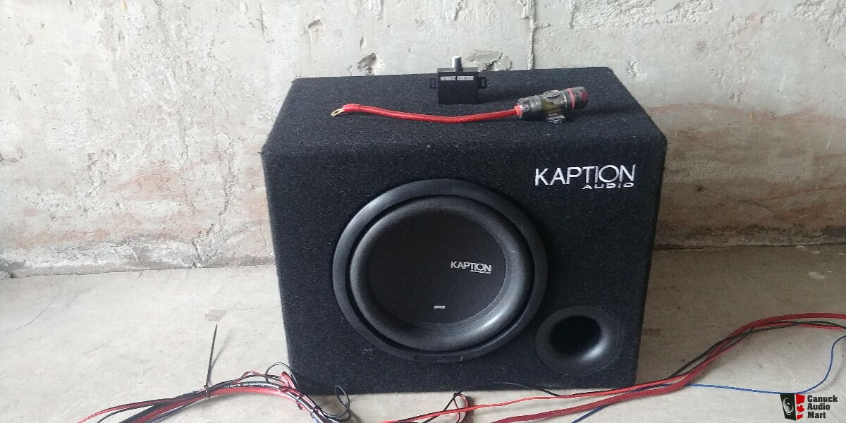 Kaption Audio 10" sub Photo #1626346 - Canuck Audio Mart