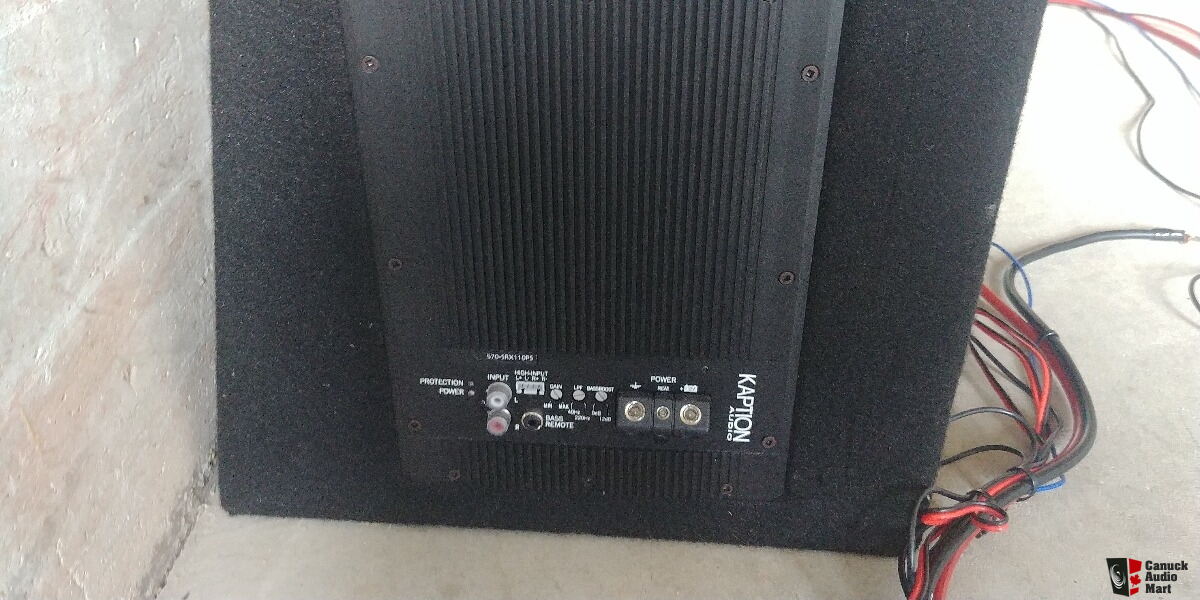 Kaption Audio 10" sub Photo #1626346 - Canuck Audio Mart