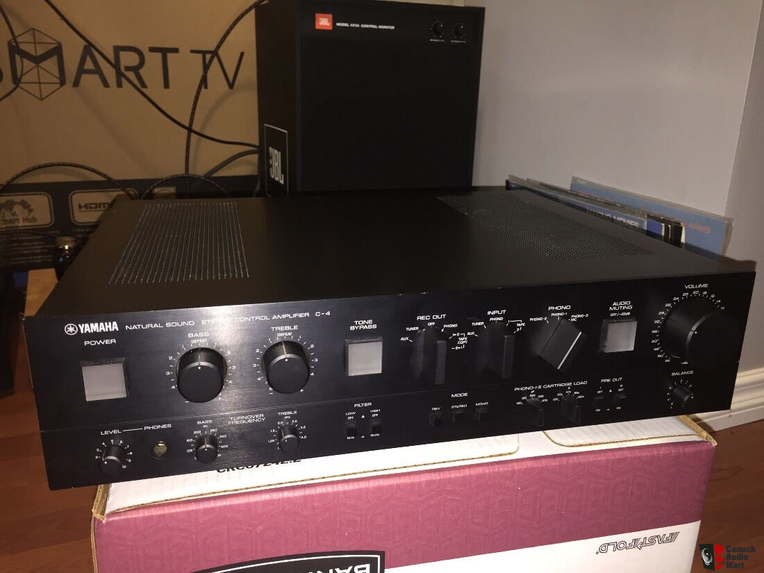 Yamaha C4 preamp with MM MC phono Photo #1626862 - Aussie Audio Mart