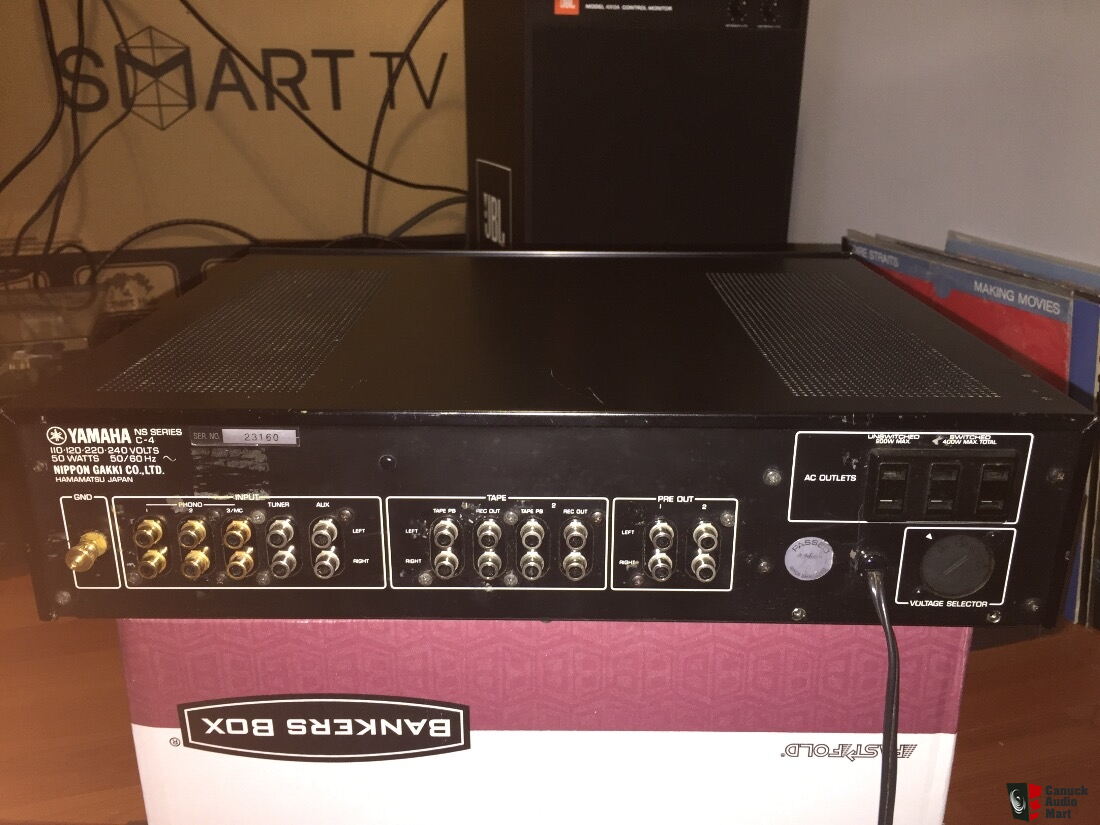 Yamaha C4 preamp with MM MC phono Photo #1626862 - Aussie Audio Mart