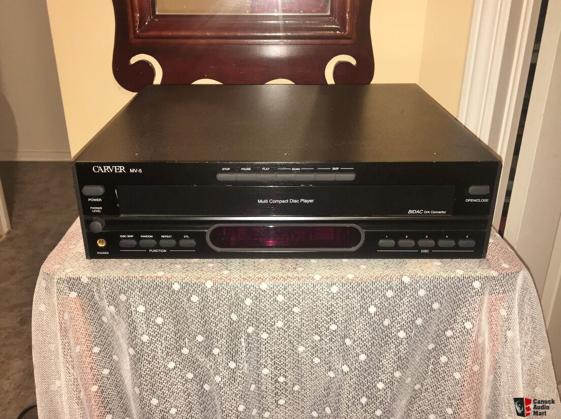 20lb Carver 5 Disc CD Changer MV-5 w/Remote Photo #1626870 - Aussie ...
