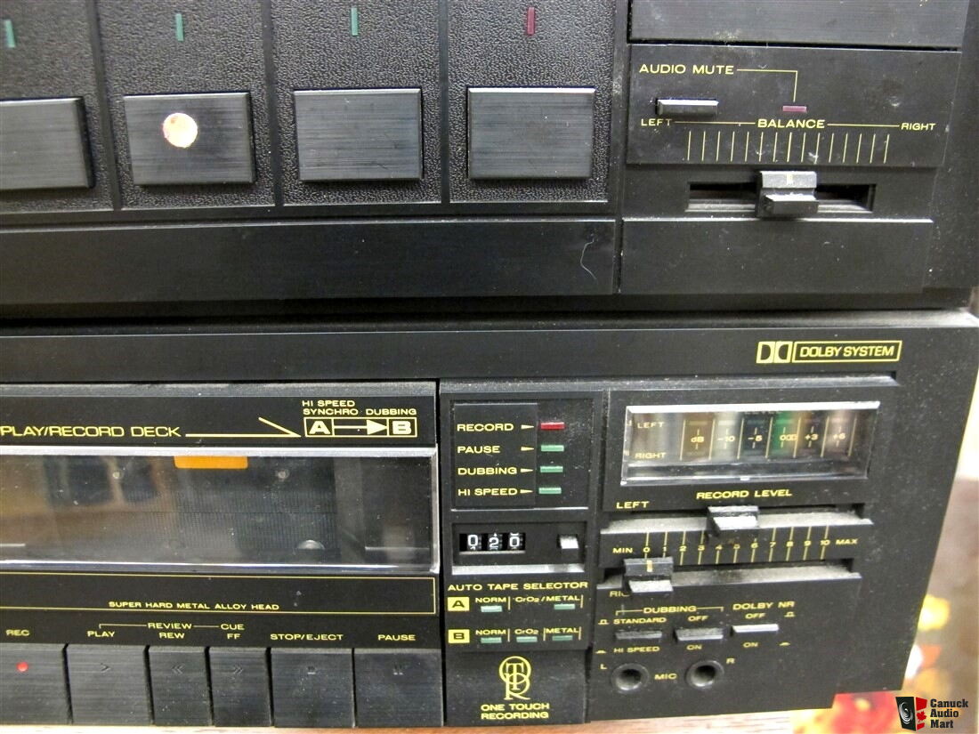 Marantz PM 50 Amplifier / ST 50 TUNER / SD 50 DOUBLE Cassette Deck ...