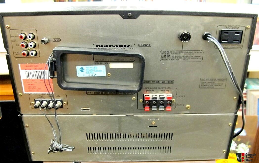 Marantz PM 50 Amplifier / ST 50 TUNER / SD 50 DOUBLE Cassette Deck ...