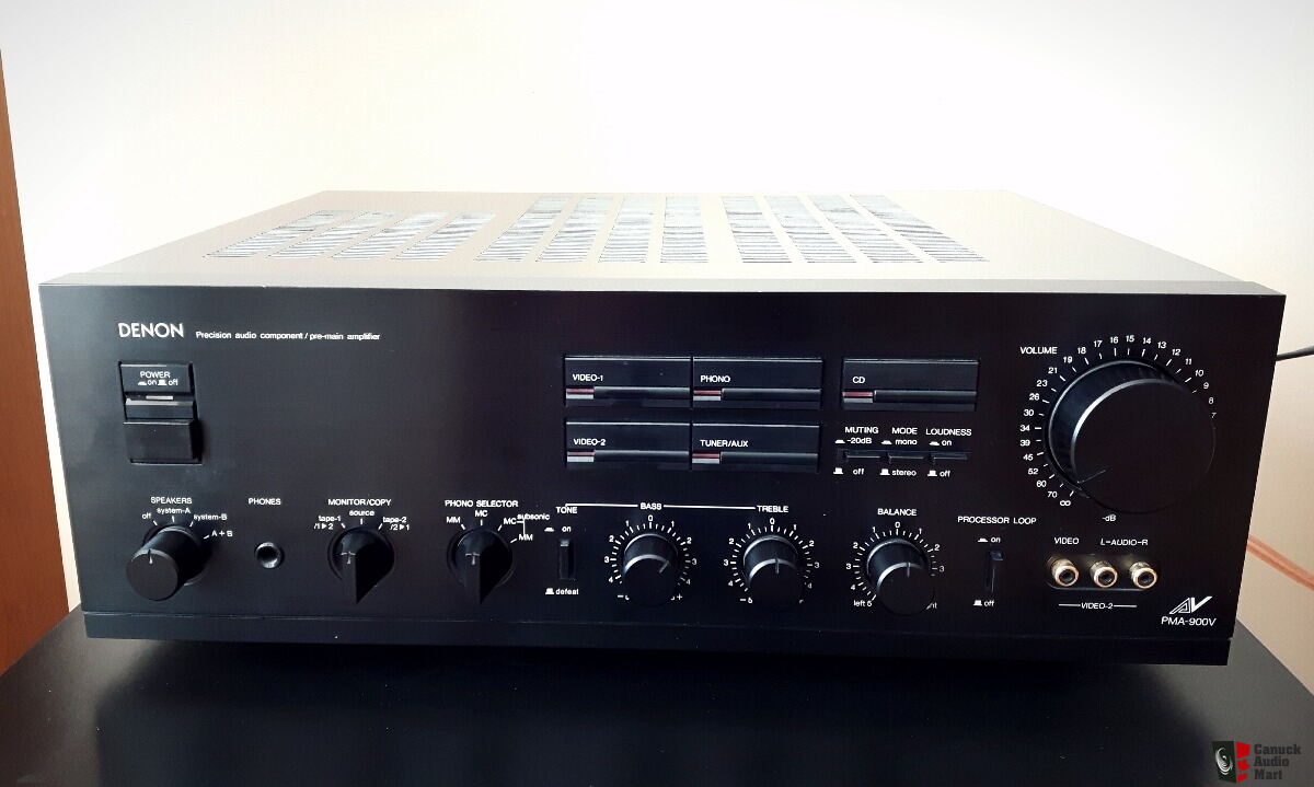 Denon PMA-900V Precision Audio Component Pre/main Integrated Amplifier ...