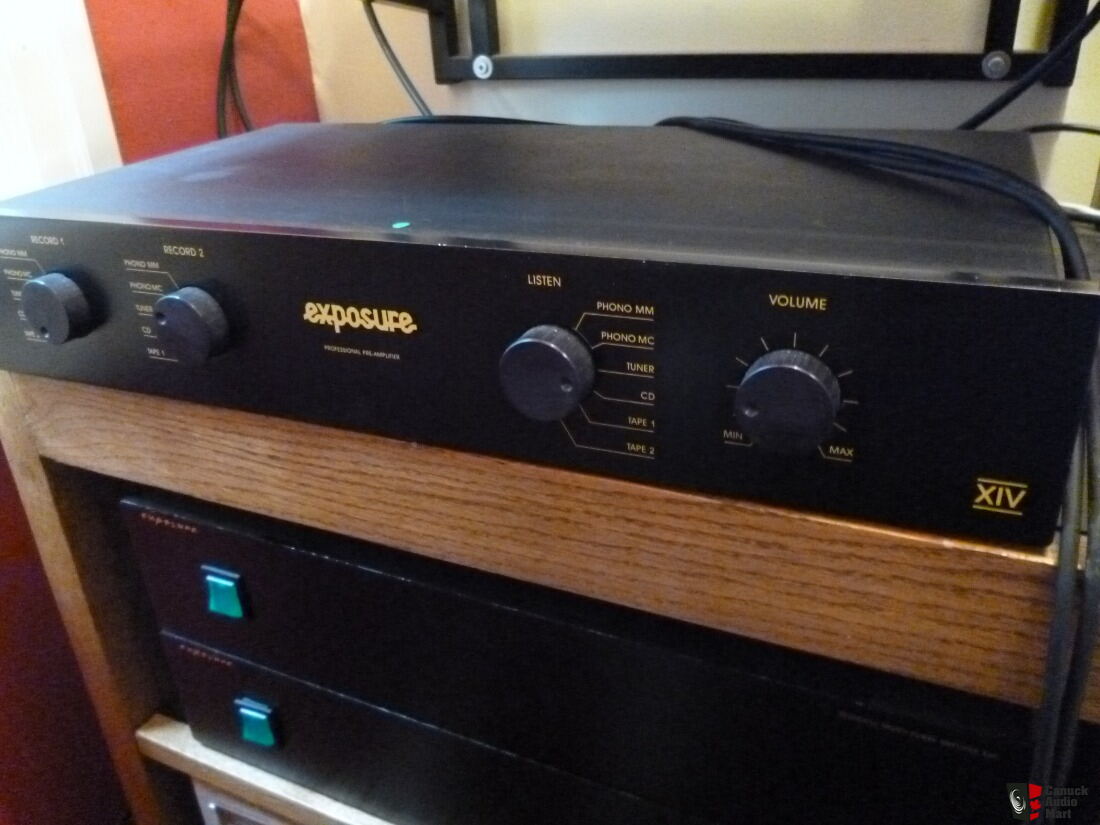 Exposure 14 (XIV) Preamplifier with 9 (IX) Power Supply Photo #1627917 ...