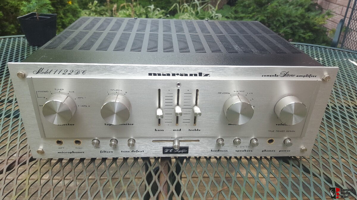 Marantz 1122 DC Integrated Amplifier & Marantz 2020 Tuner Made in Japan ...