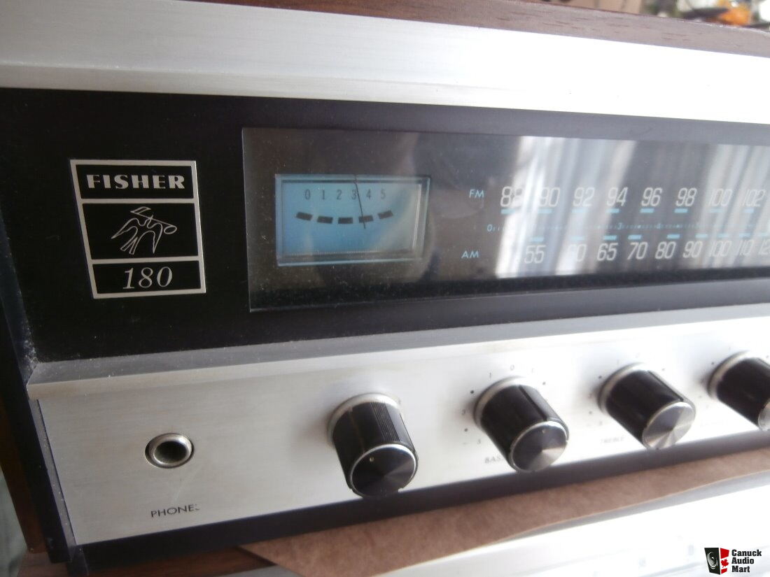 Vintage Fisher 180 AM/FM Stereo Receiver Photo #1630365 - US Audio Mart