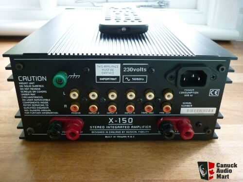 Musical Fidelity X-150 Integrated Amp Photo #1632141 - US Audio Mart