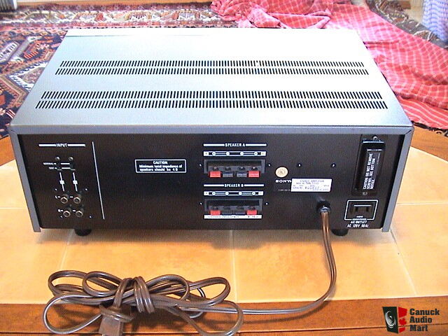 Sony TAN-5550 V-FET Power Amplifier, Excellent! Photo #163251 - Canuck ...