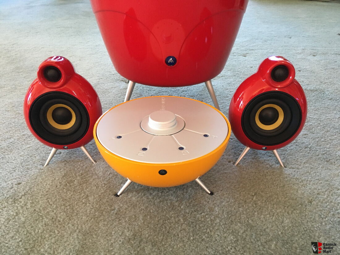 Scandyna Stereo System (Micropod SE Speakers + The Amp + BassStation ...