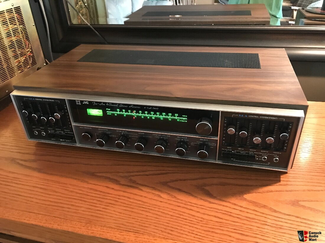 Refurbished 1970's JVC 4VR-5445 4 channel 33lbs receiver Japan Photo ...
