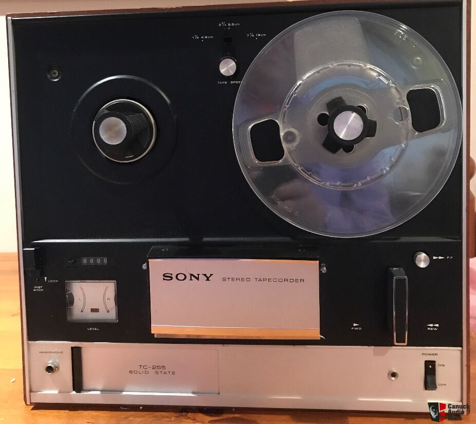 Sony TC-255 Reel to Reel Deck - Made in Japan *** PRICE LOWERED For ...