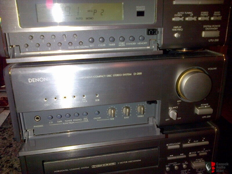 Denon D 200 mini system PRICE reduced Photo #1637934 - US Audio Mart