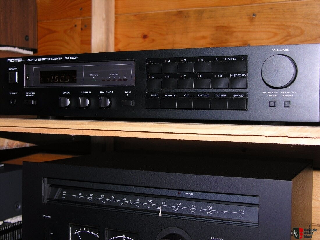 Rotel RX 850A Srereo Receiver For Sale - Canuck Audio Mart