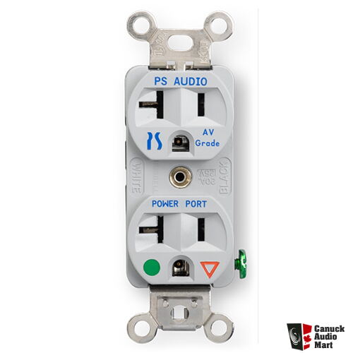PS Audio "Power Port" Classic, Audiophile Wall AC Receptacle For Sale ...