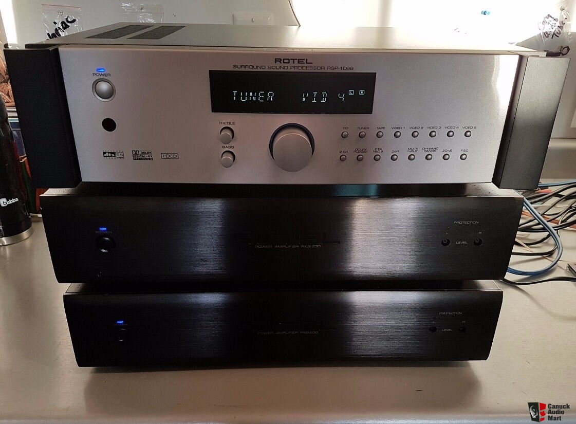 Rotel Preamp and Two Amps For Sale - Canuck Audio Mart