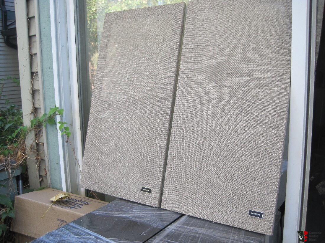 Grille Covers for Hitachi HS-420 Speakers Photo #1641973 - Canuck Audio ...