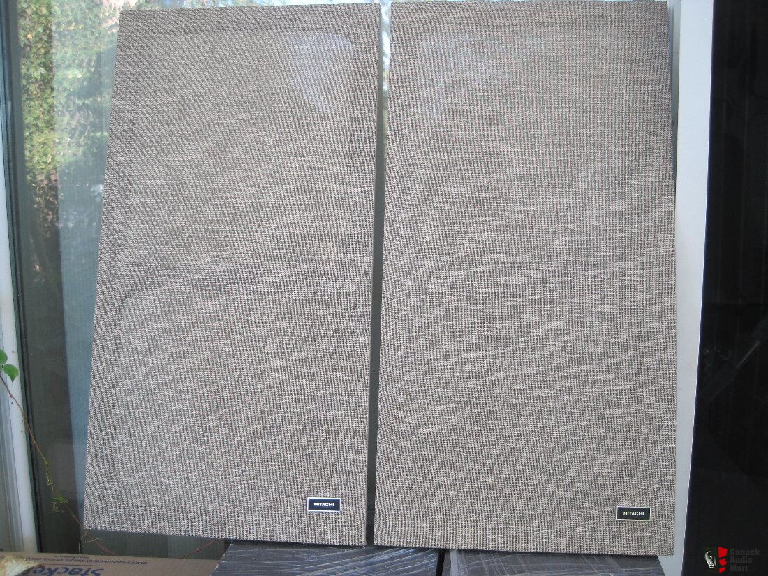 Grille Covers for Hitachi HS-420 Speakers Photo #1641973 - Canuck Audio ...