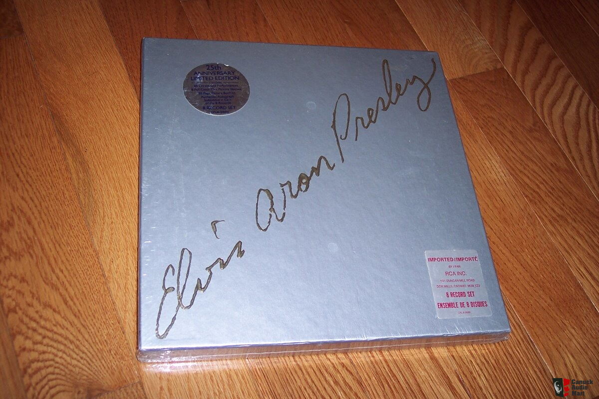 Elvis Presley Limited Edition Vinyl Lp Box Set Brand New unopen - Elvis ...
