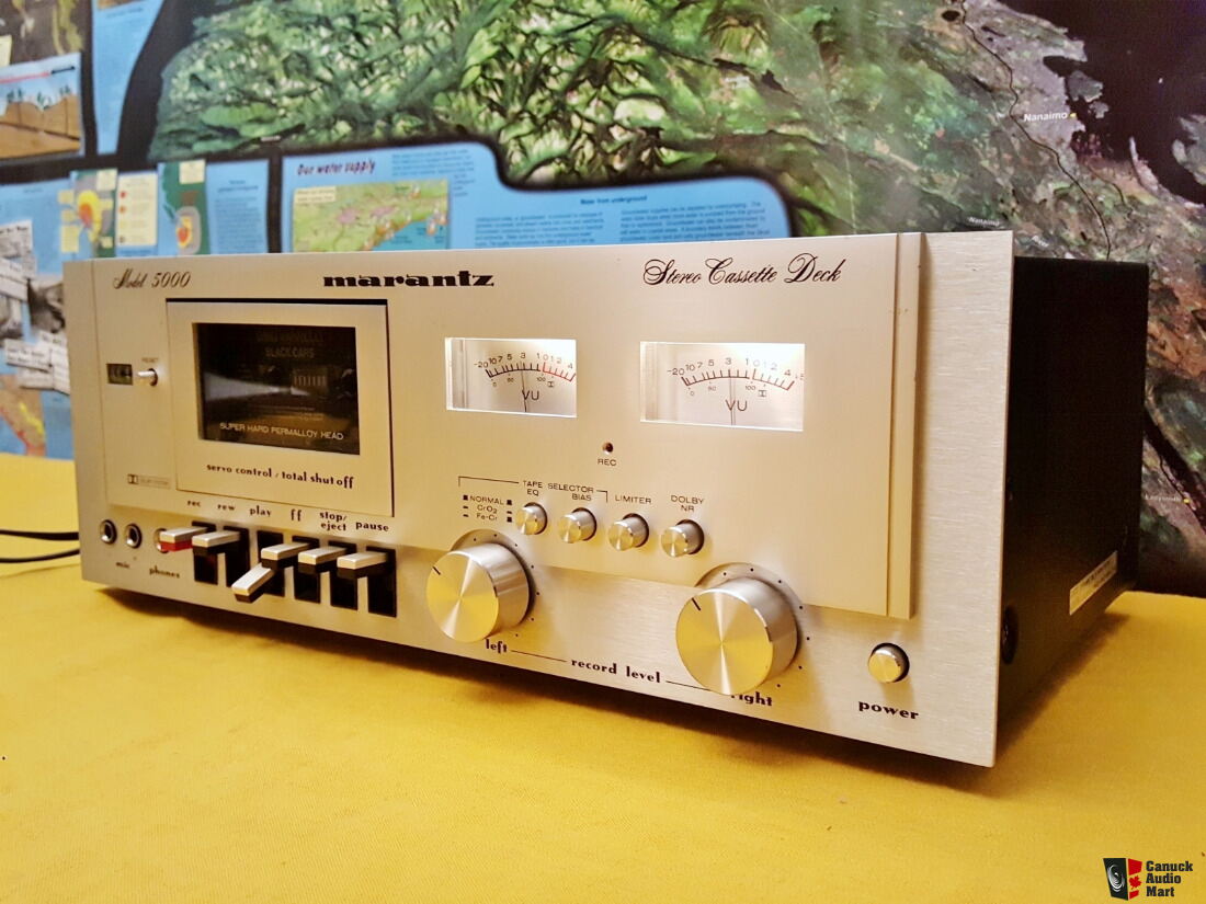NEAR MINT Condition - Vintage Marantz 5000 Stereo Cassette Deck - 5010 ...