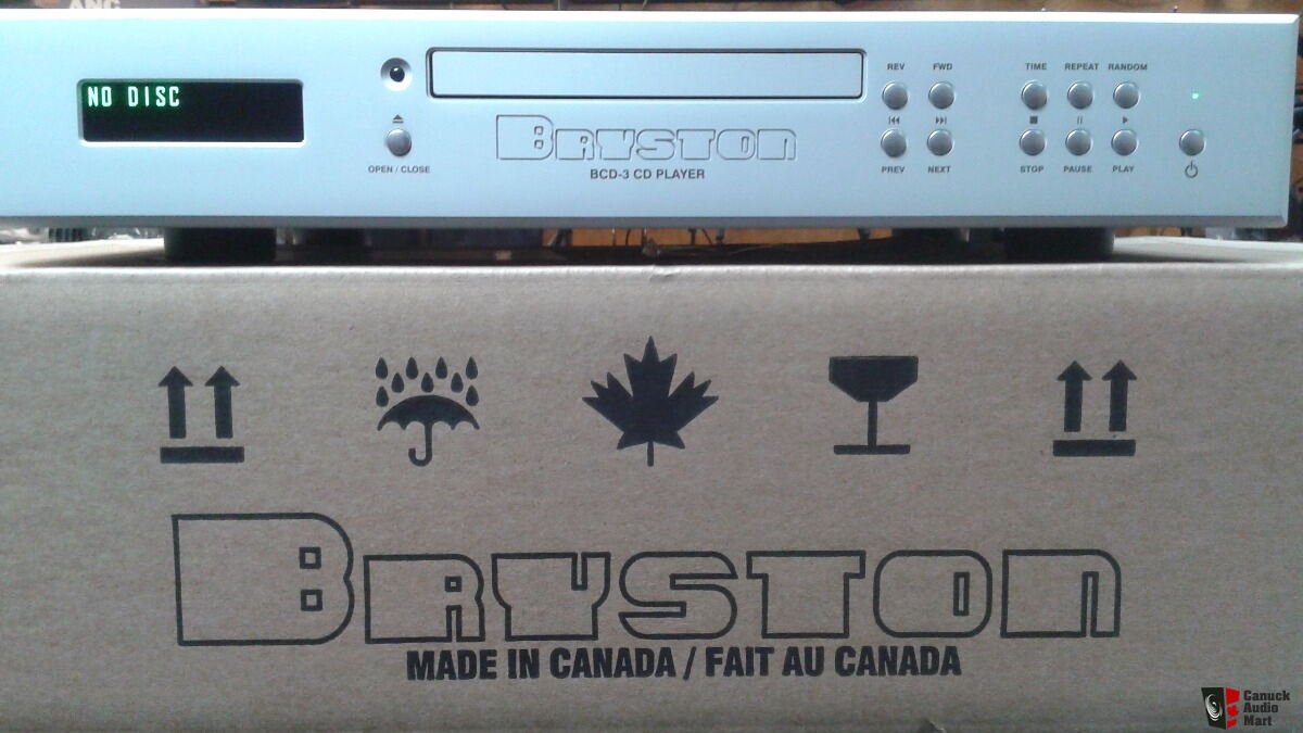 Bryston BCD-3 CD Player silver face plate 17 Photo #1642981 - Canuck ...