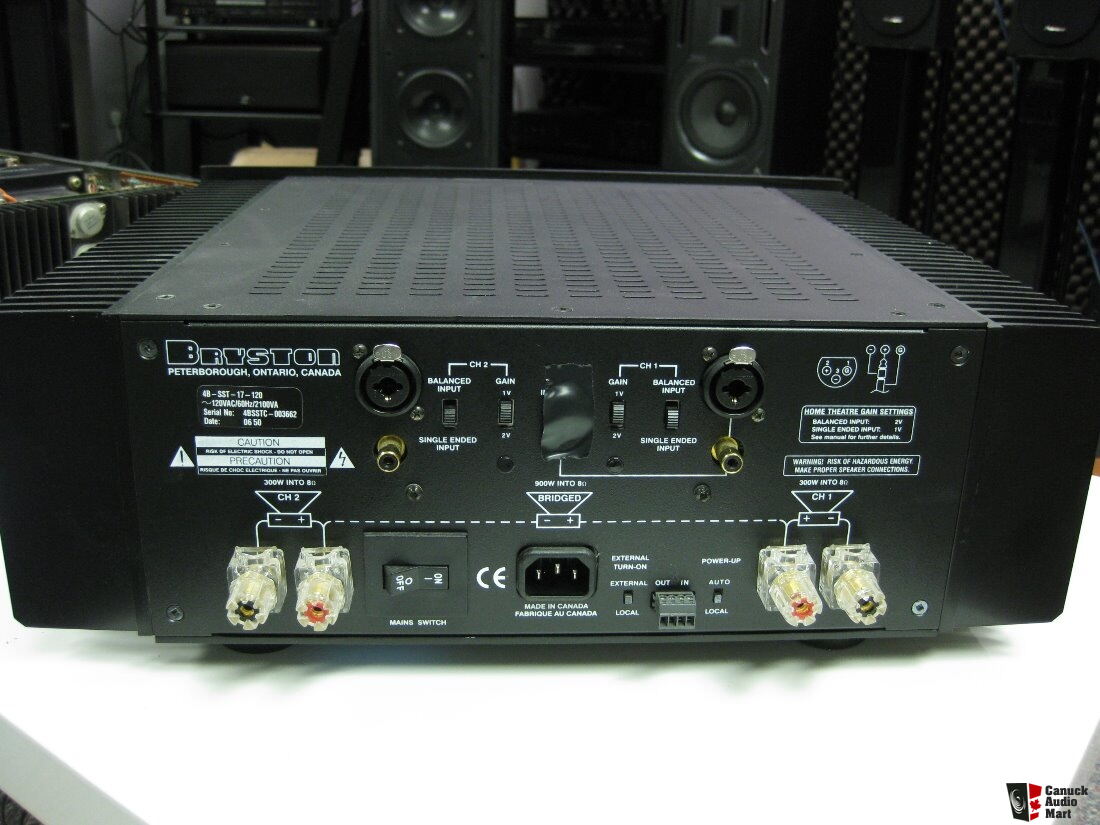 Bryston 4B SST Power Amplifier Photo #1644708 - Canuck Audio Mart